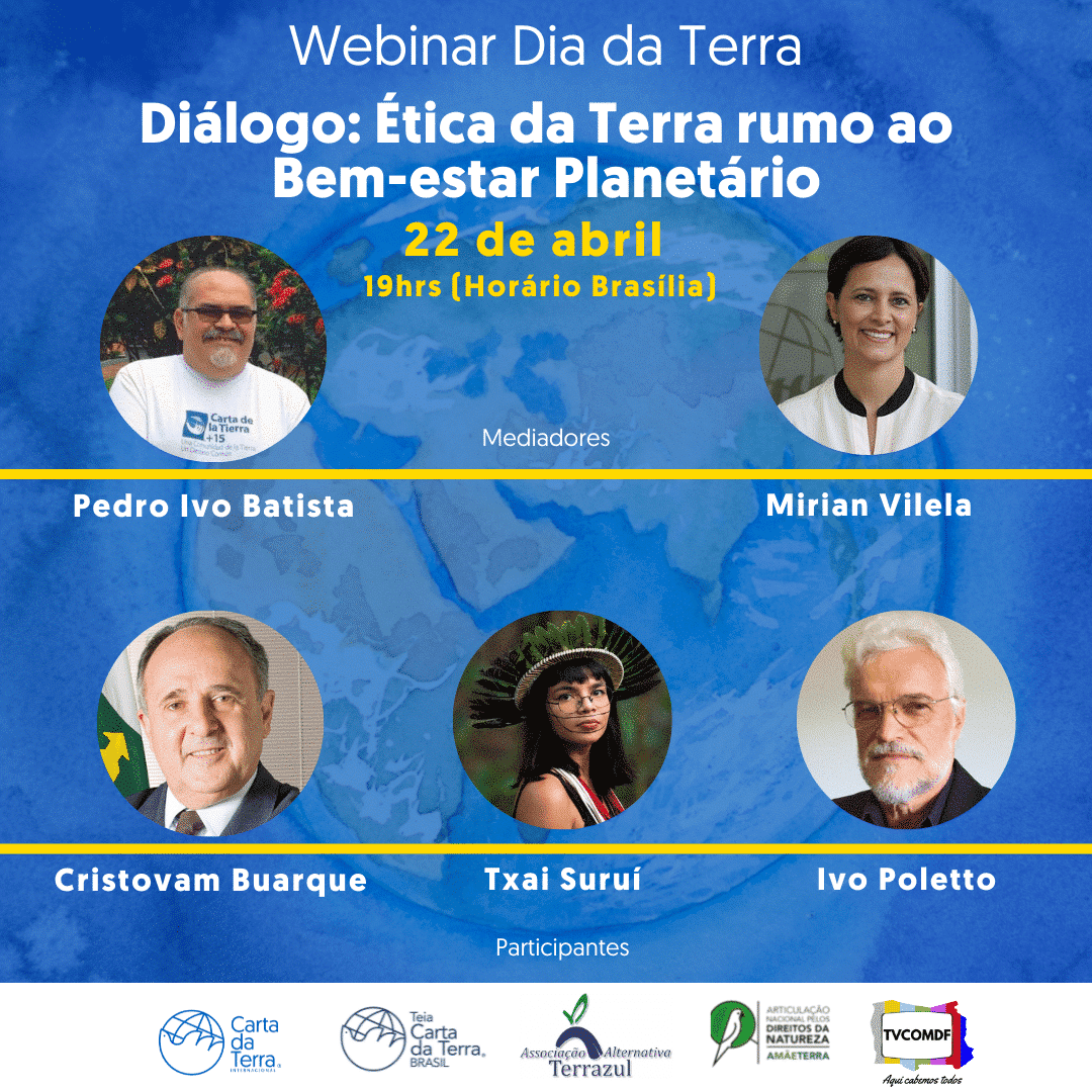 Diálogo: Ética da Terra rumo ao Bem-estar Planetário - Earth Charter